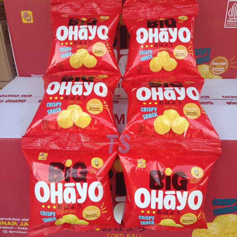 Jual Big Ohayo Snack Berhadiah ( Harga per 5 Pcs ) | Shopee Indonesia