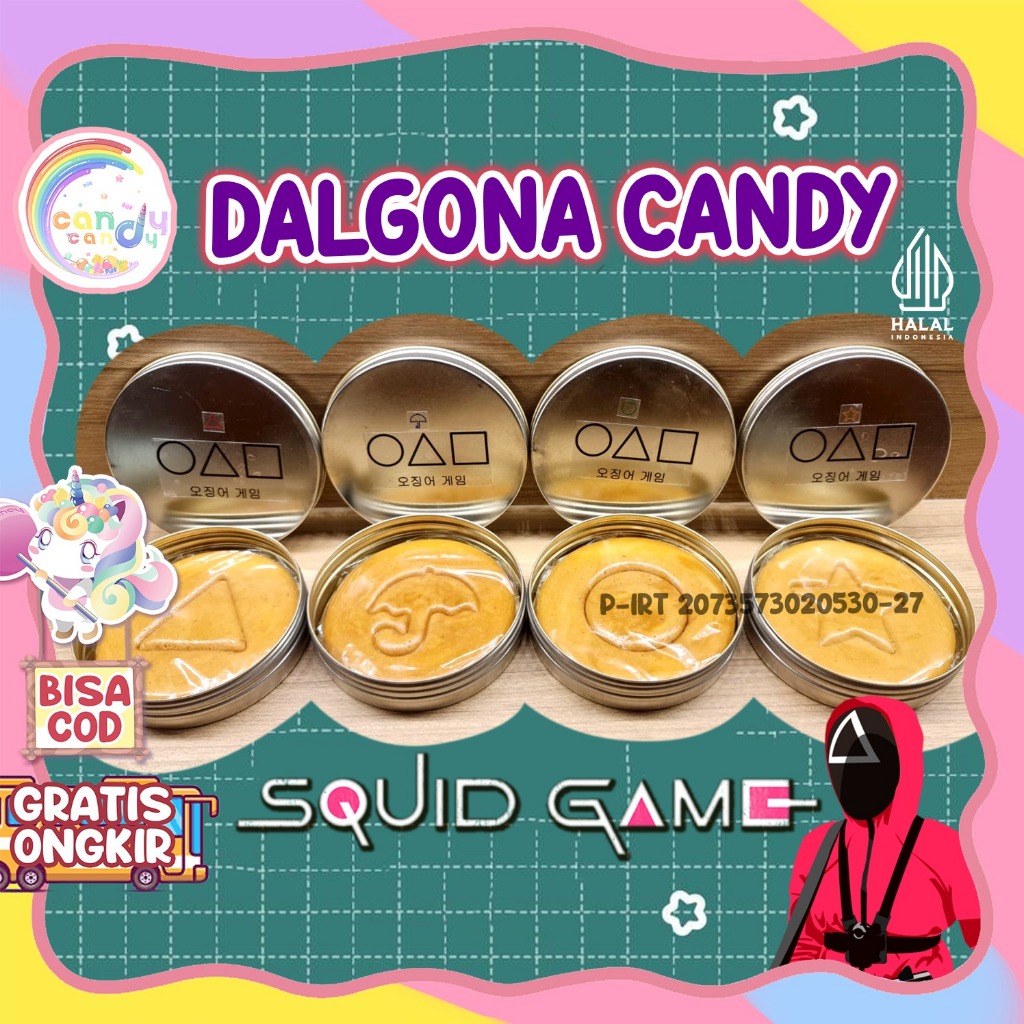Jual Dalgona Candy / permen dalgona by kadokado.idn | Shopee Indonesia