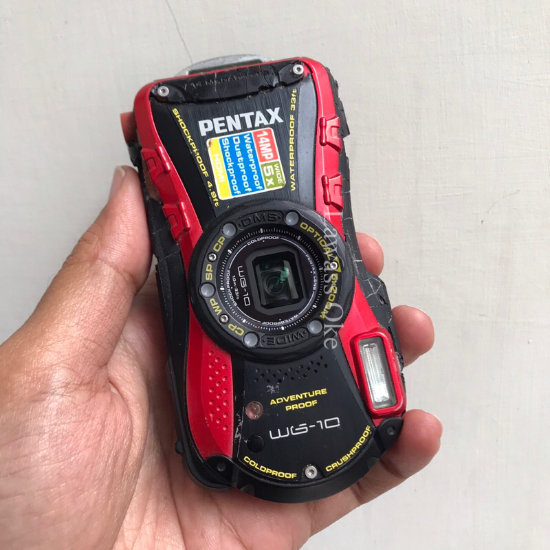 Jual Pentax WG-10 Fungsi Normal Desain Outdoor | Shopee Indonesia