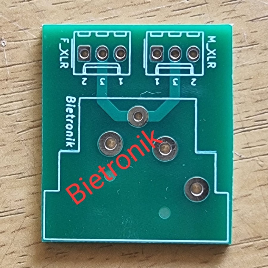 Jual PCB XLR kaki bengkok Dauble layer | Shopee Indonesia