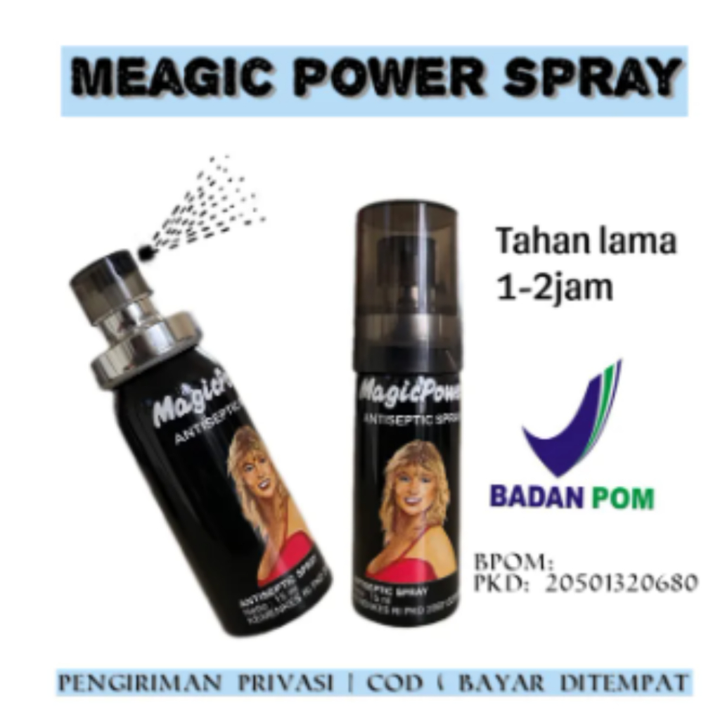 Jual KUAT TAHAN LAMA Tissue Magic Power - Antiseptic Magic Power Spray ...