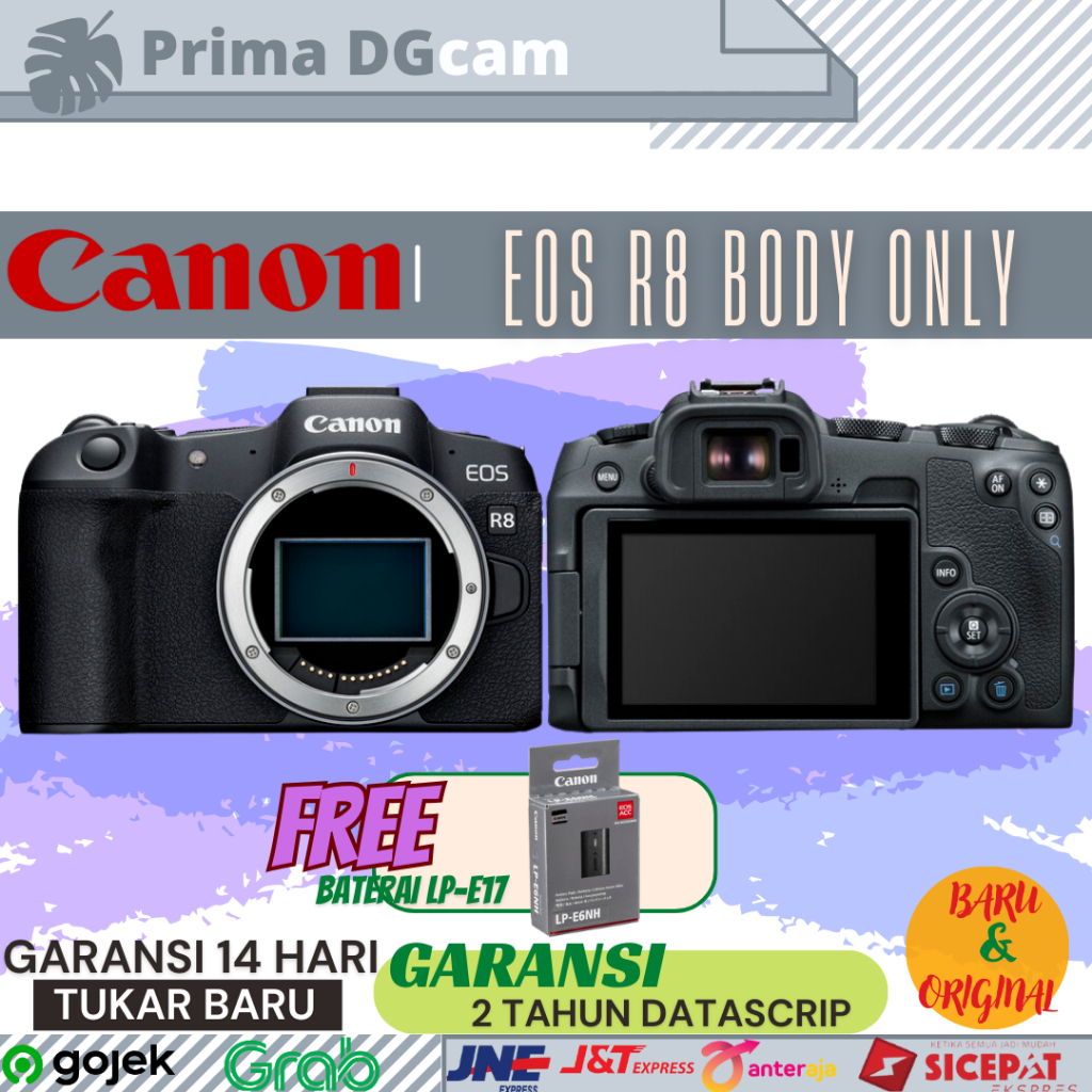 Jual Canon EOS R8 Body Only Garansi Resmi | Shopee Indonesia