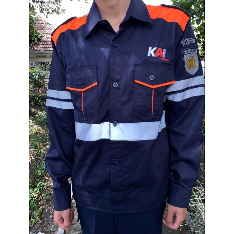Jual Wearpack safety operasional KAI Commuter | Shopee Indonesia