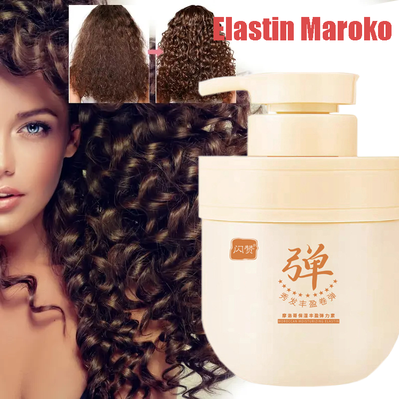 Jual Perawatan rambut keriting Ekrim keriting Rambut Keriting Elastin ...