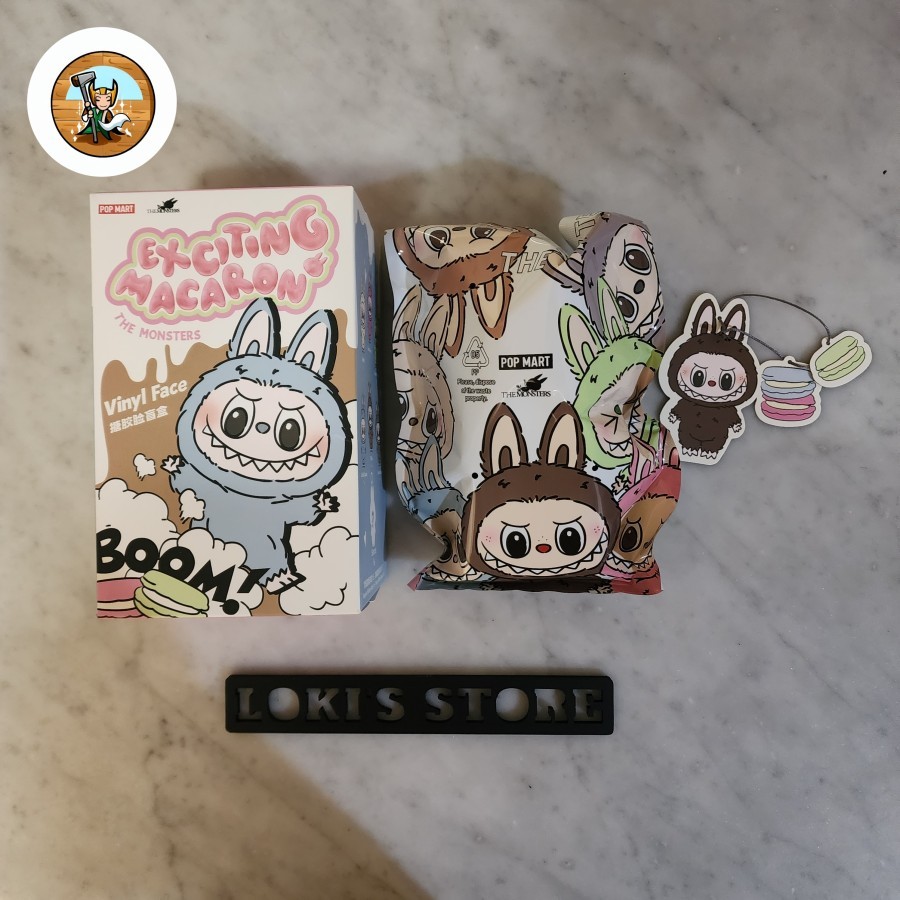 Jual Labubu Exciting Macaron V1 Secret Chestnut Cocoa Pop Mart ...