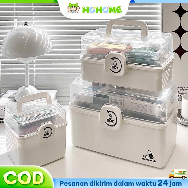 Jual HOHome Box Obat Serbaguna Tempat Kotak Penyimpanan Box Mainan ...