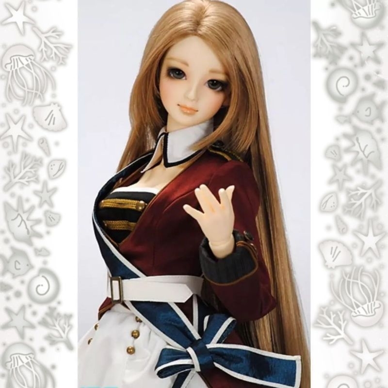 Jual VOLKS SD16 SD16G Girl BJD Doll DRUM AND FLUTE CORPS Sash and Skirt Set 100% Original Japan ...