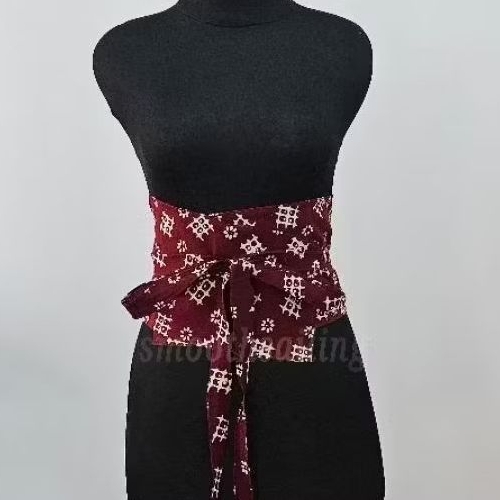 Jual Obi Belt Motif Batik Elastis / Karet | Shopee Indonesia