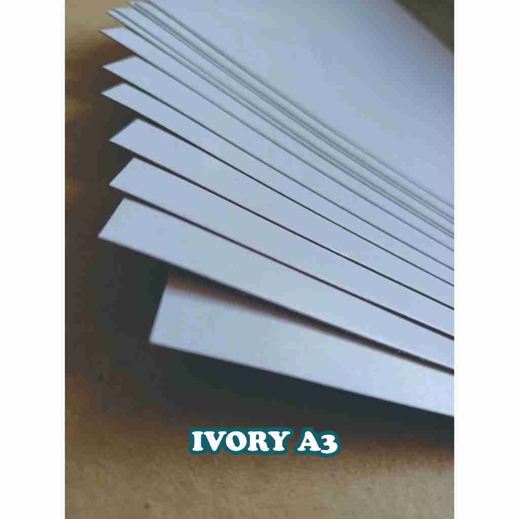 Jual Kertas IVORY cetak photo / cetak poster / undangan / cover buku ...