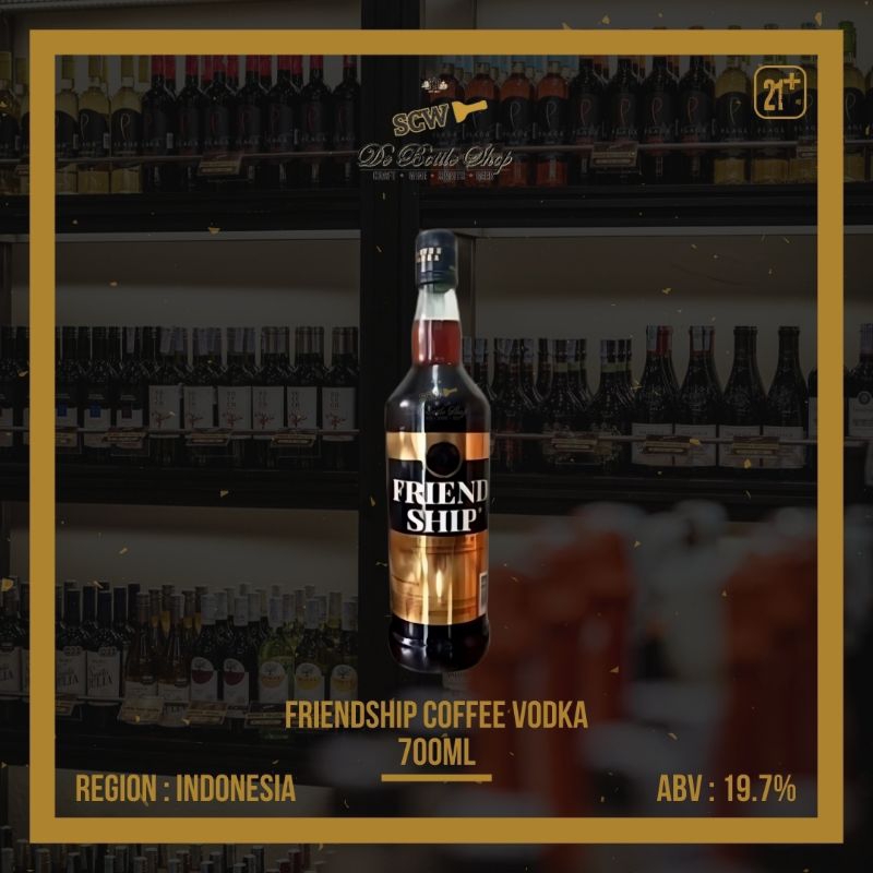 Jual FRIENDSHIP COFFEE VODKA 700ML (21+) | Shopee Indonesia