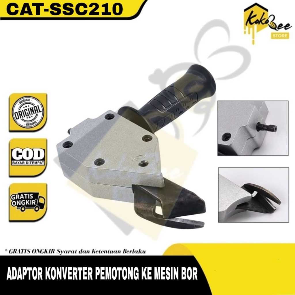 Jual Adaptor Mesin Bor Menjadi Gunting Plat Tipis Seng Aluminium ...