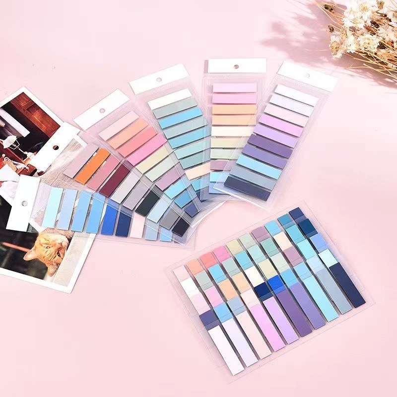 Jual Sticky Notes Lucu isi 200pcs/ Penanda Batas Buku stiker warna ...