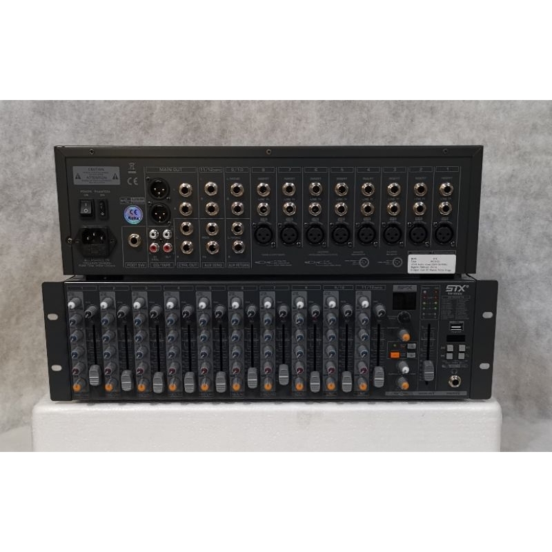 Jual Mixer rack 12ch 8 mono 2 stereo Effect | Shopee Indonesia