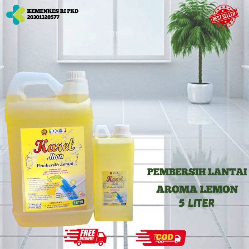 Jual FLASH SALE !! Super Pell Professional Pembersih Lantai Aroma Lemon ...