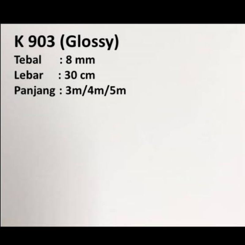 Jual Shunda Plafon Pvc K903 Glossy Plavon Pvc Shunda Putih Glossy | Shopee Indonesia