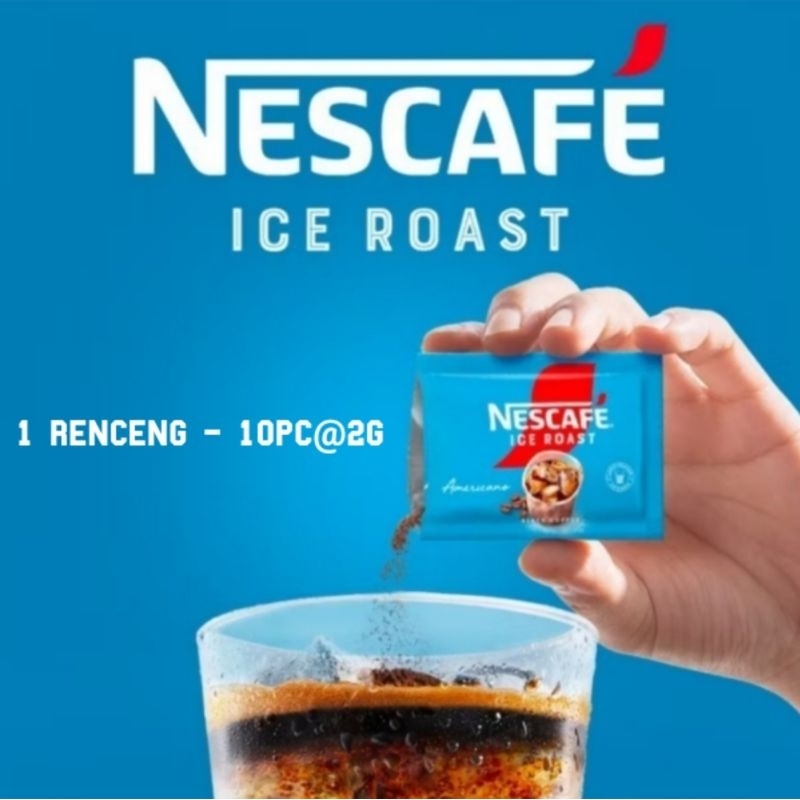 Jual Nescafe Ice Roast Americano 1 renceng =10pc@2g | Shopee Indonesia