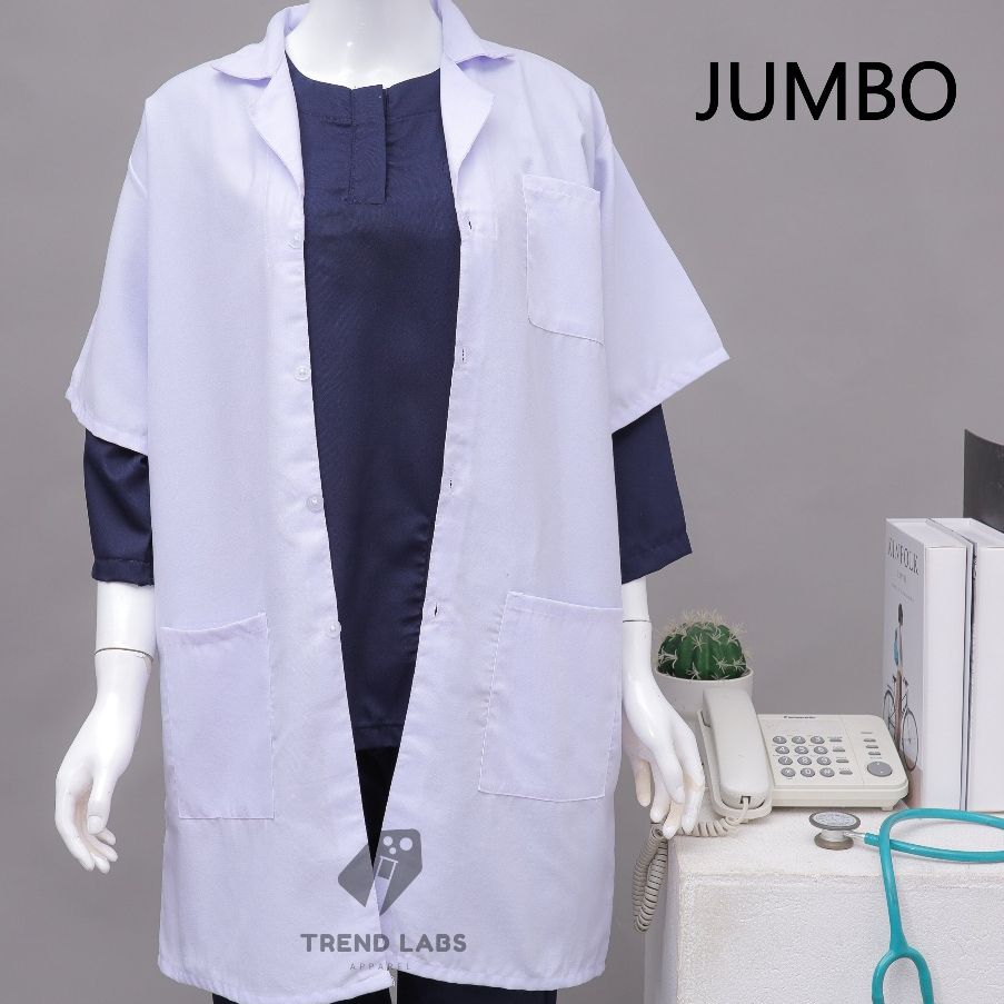Jual JAS LAB BAJU LAB LABORATORIUM LENGAN PENDEK | Shopee Indonesia