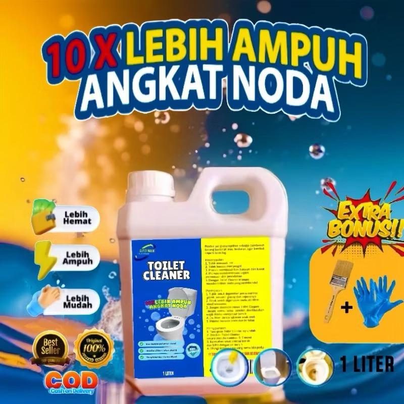 Jual TOILET CLEANER Cairan Pembersih Kamar Mandi Toilet Kloset Keramik ...