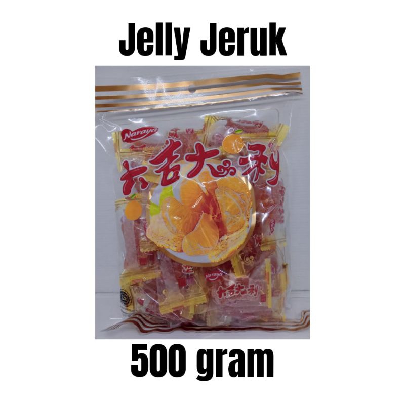 Jual Mandarin Orange Jelly Candy Naraya (500 Gram, 30 Pcs) | Shopee ...