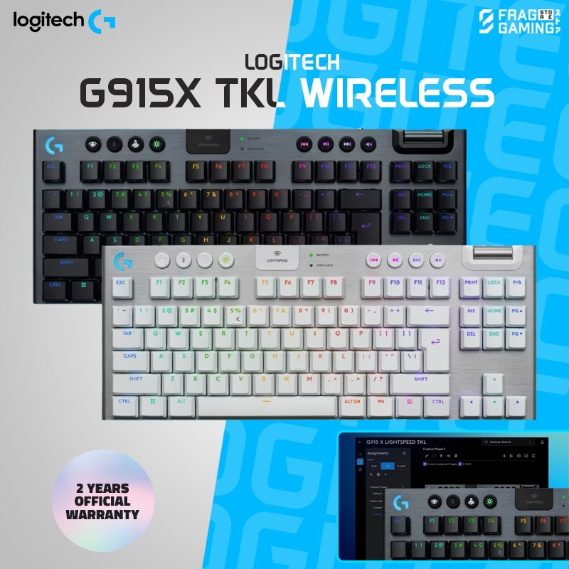 Jual Logitech G915 X | G915X | G-915 X LIGHTSPEED TKL Keyboard ...