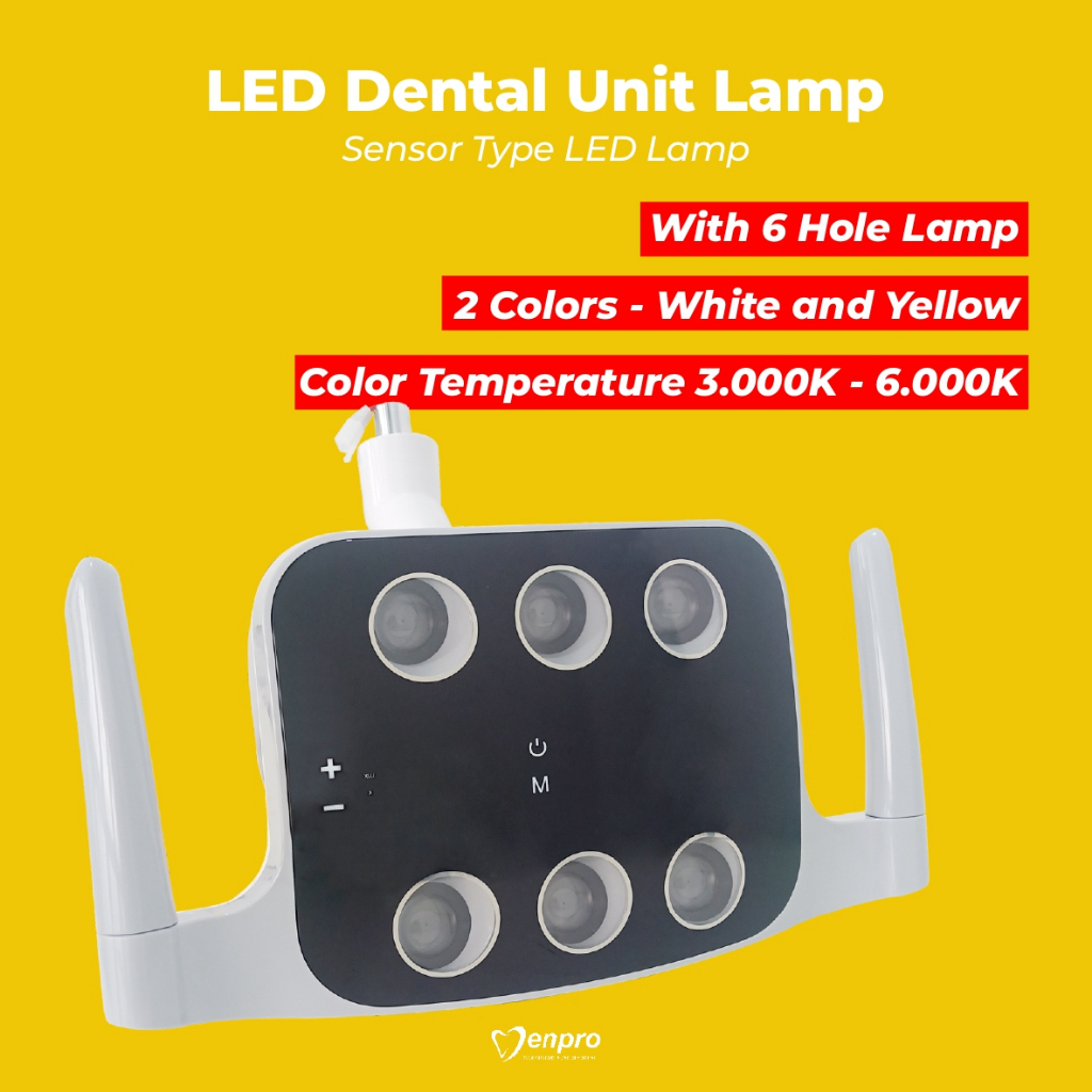 Jual Dental Unit LED Lamp 6 LED / Lampu Kursi Dokter Gigi / Dentist ...
