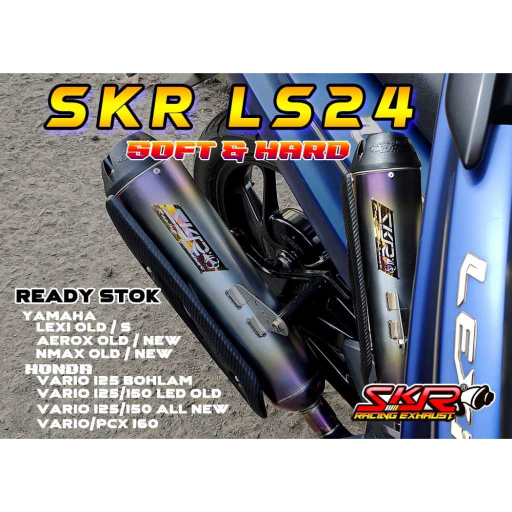 Jual SKR LS24 YAMAHA MAXI series by SKR RACING EXHAUST | Shopee Indonesia