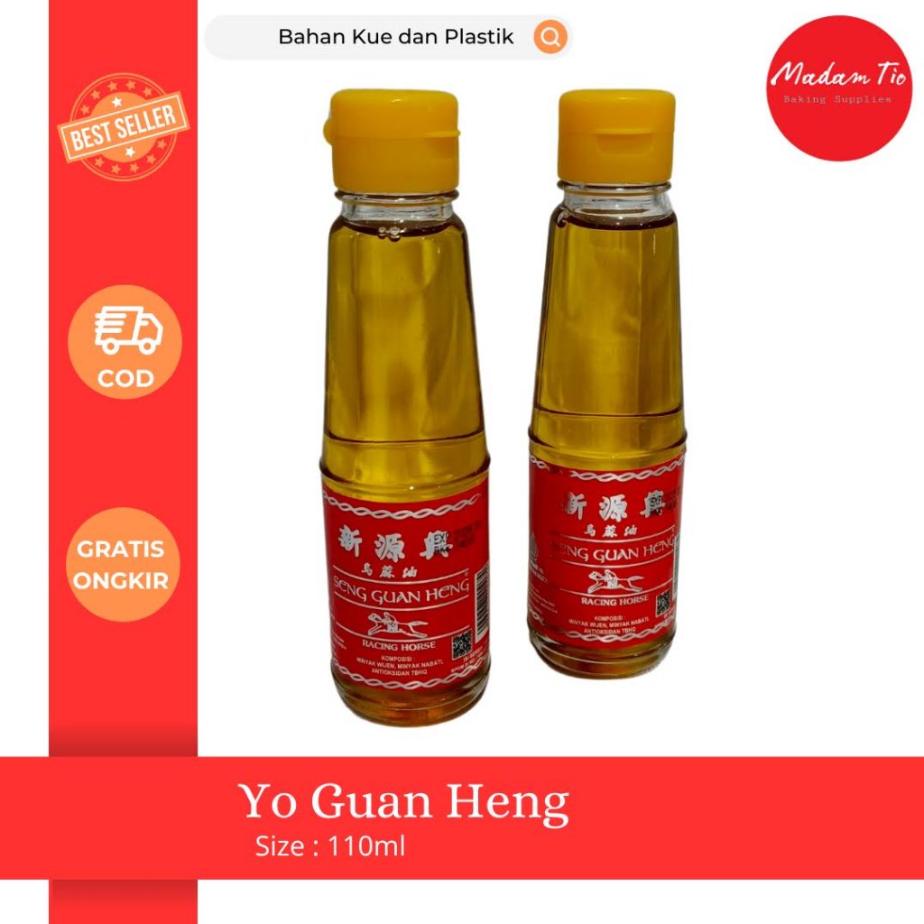 Jual Minyak Wijen Yo Guan Heng 110ml 1pcs | Shopee Indonesia