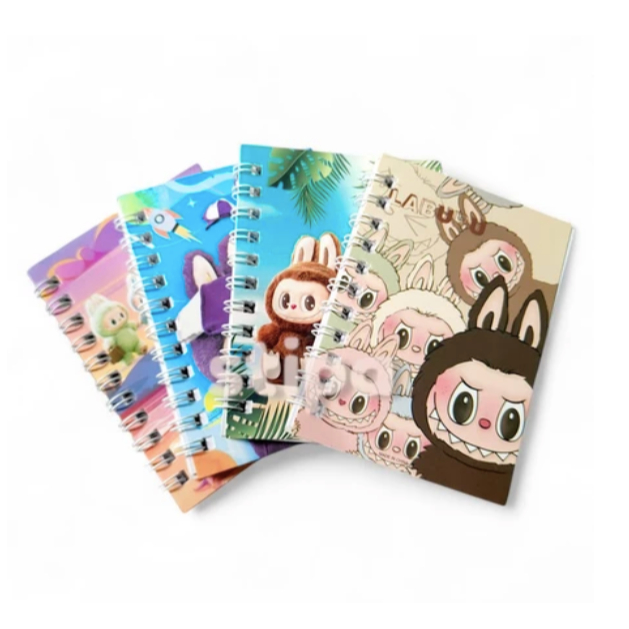 Jual FAMILY TOYS - Buku Tulis Labubu Notes Diary Spiral Karakter Labubu ...