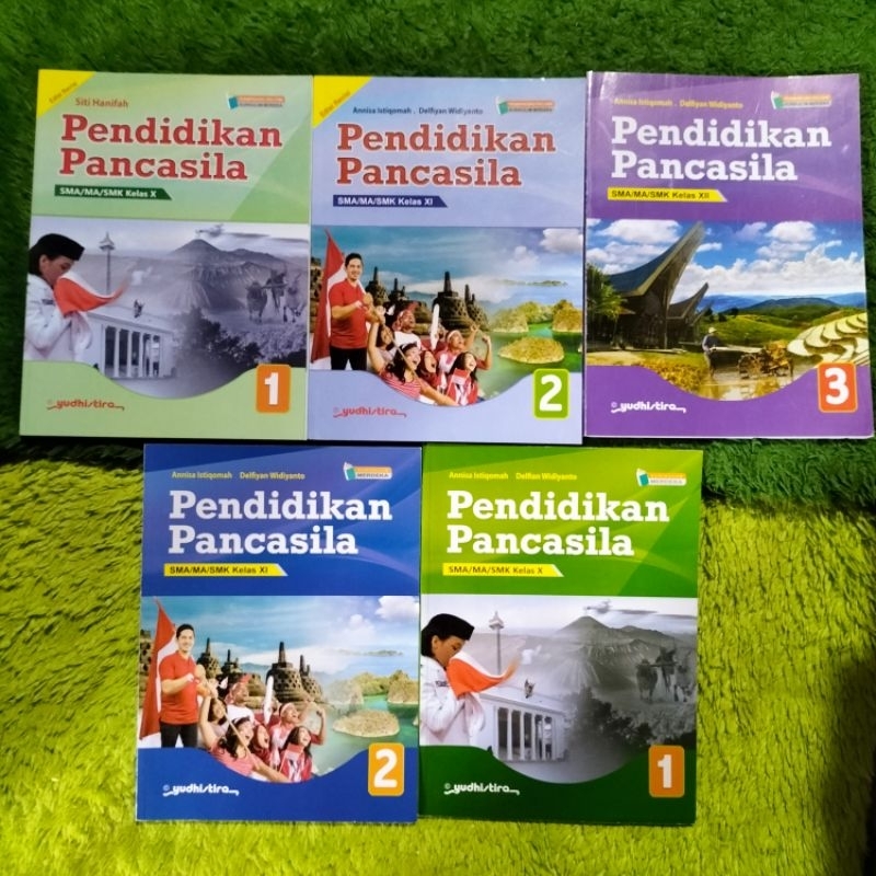 Jual ORIGINAL BUKU PENDIDIKAN PANCASILA EDISI REVISI KELAS 10 11 12 SMA/MA/SMK KURIKULUM MERDEKA ...