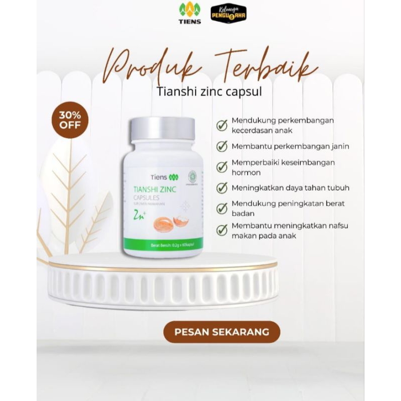 Jual Tianshi zinc capsul | Shopee Indonesia
