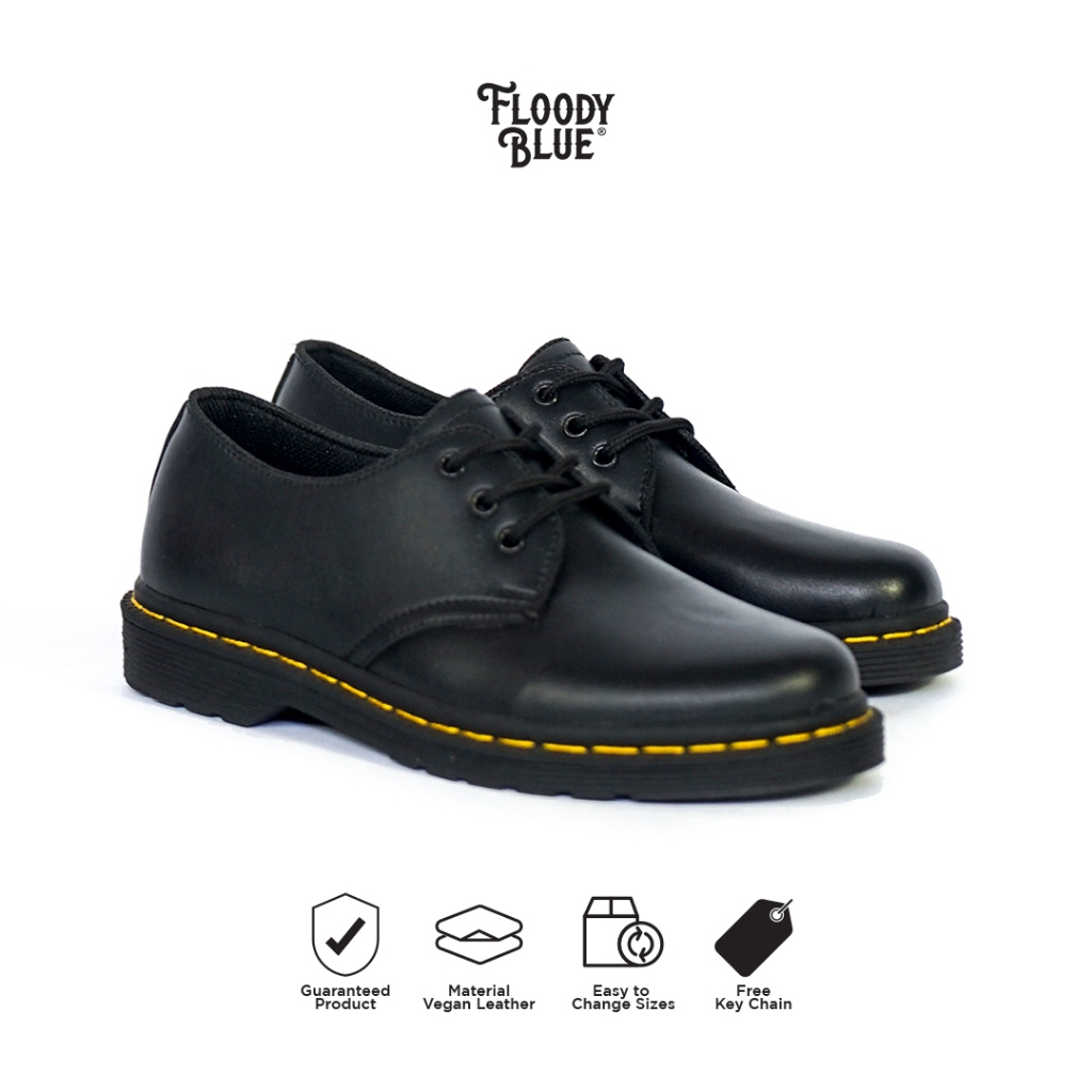 Jual Sepatu Kulit Derby Pria I Floody Blue I Boogie Derby Vegan ...