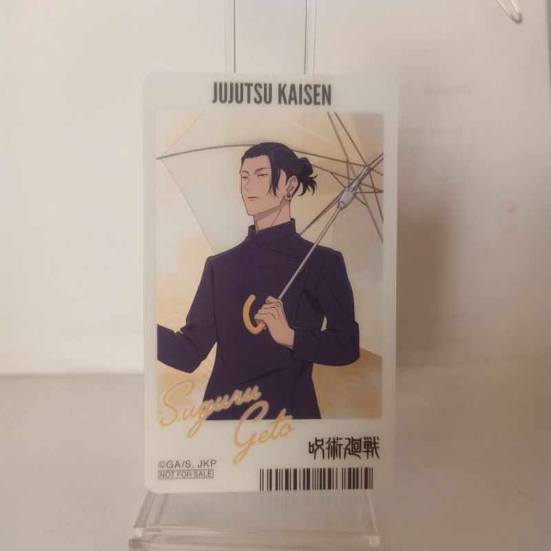 Jual Jujutsu Kaisen Kaidama Tamori card - Geto Suguru | Shopee Indonesia