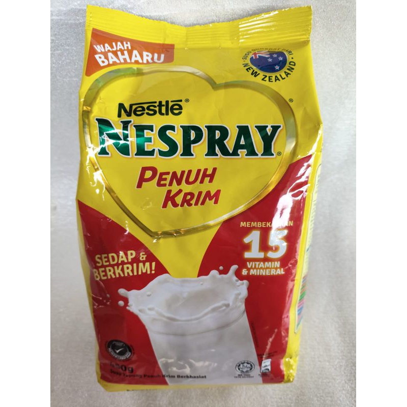 Jual NESTLE Nespray full cream (450g) original malaysia | Shopee Indonesia