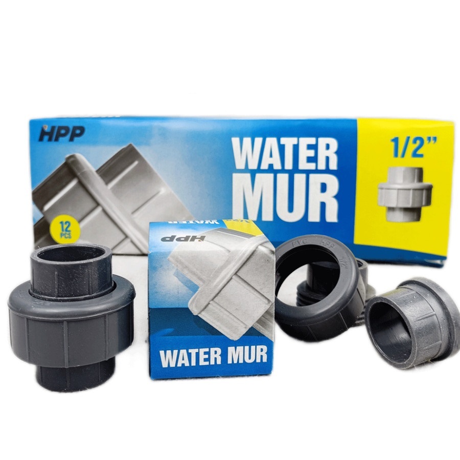 Jual WATER MUR - WATERMUR PVC - UNION FITTING PVC HPP | Shopee Indonesia
