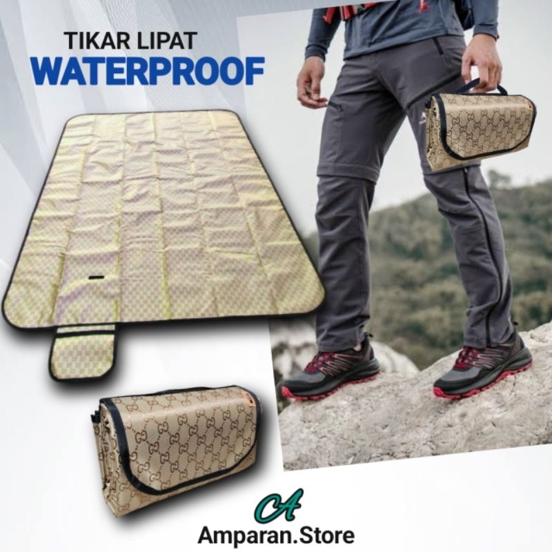 Jual Karpet Lipat Piknik Waterproof Kanvas Anti Slip 200x150 | Shopee ...