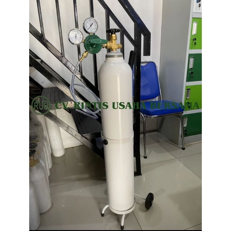 Jual Tabung Oksigen 2m3 + Regulator untuk Packing Ikan + Selang ...