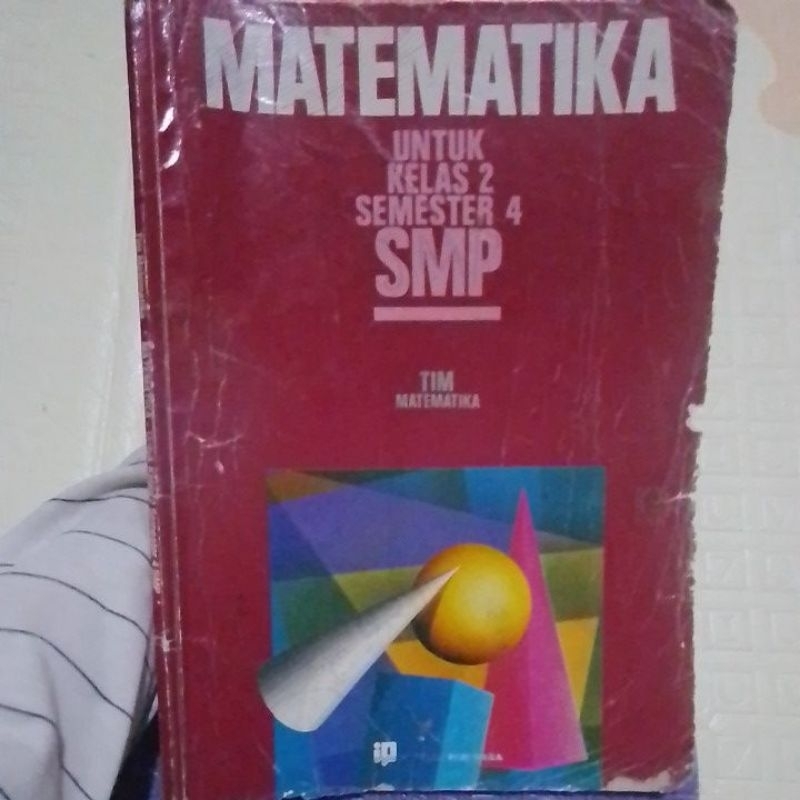 Jual Buku Matematika Untuk Kelas 2 Semester 4 SMP (Buku Jadul Original) | Shopee Indonesia
