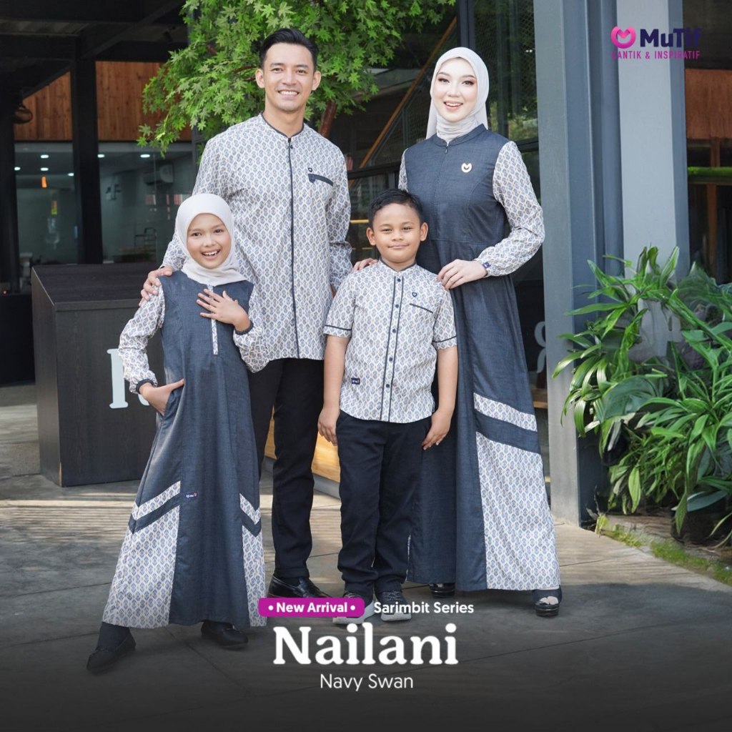 Jual SARIMBIT MUTIF GAMIS NAILANI KOKO RAUF TERBARU 2025 | Shopee Indonesia