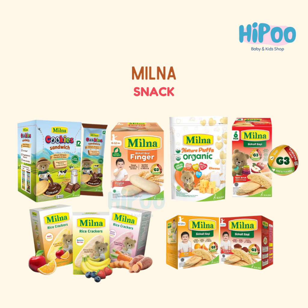 Jual Milna Biskuit Bayi / Milna Biskut Finger / Milna Rice Crackers ...