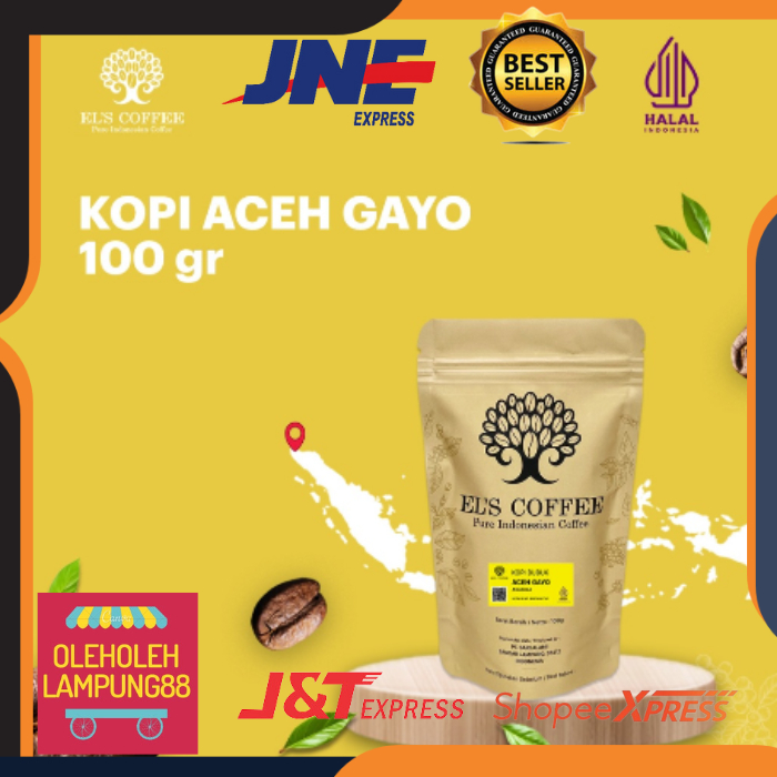 Jual Els Coffee El's Coffee Lampung Kopi Aceh Gayo Kopi Arabica Kemasan ...