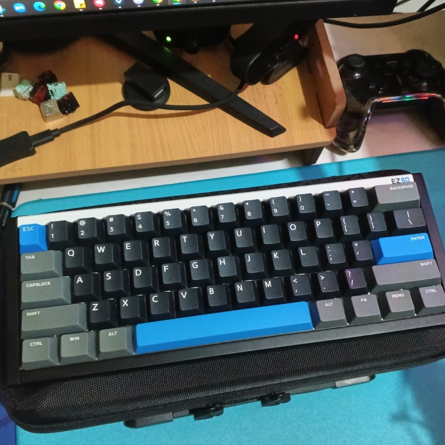 Jual IQUNIX EZ60 Rapid Trigger SNAPTAP SOCD HE Keyboard alt ez63 Wooting | Shopee Indonesia