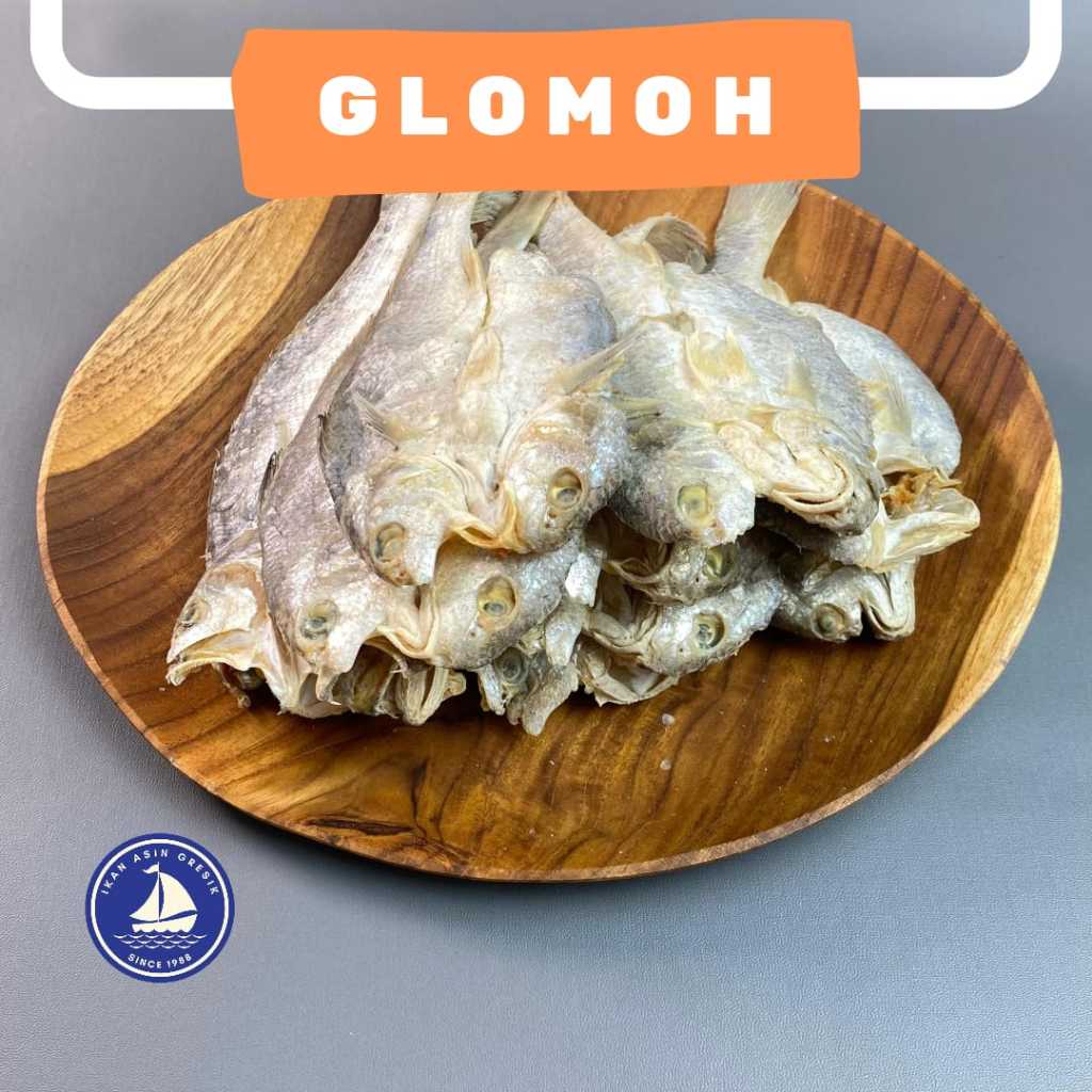Jual Ikan Asin Gresik Ikan gulama glomoh kepala batu belah asin gurih ...