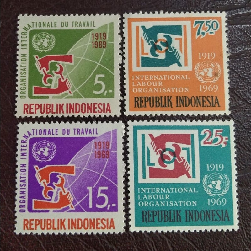 Jual Prangko Lawas Set Lengkap ILO Thn 1969 | Shopee Indonesia