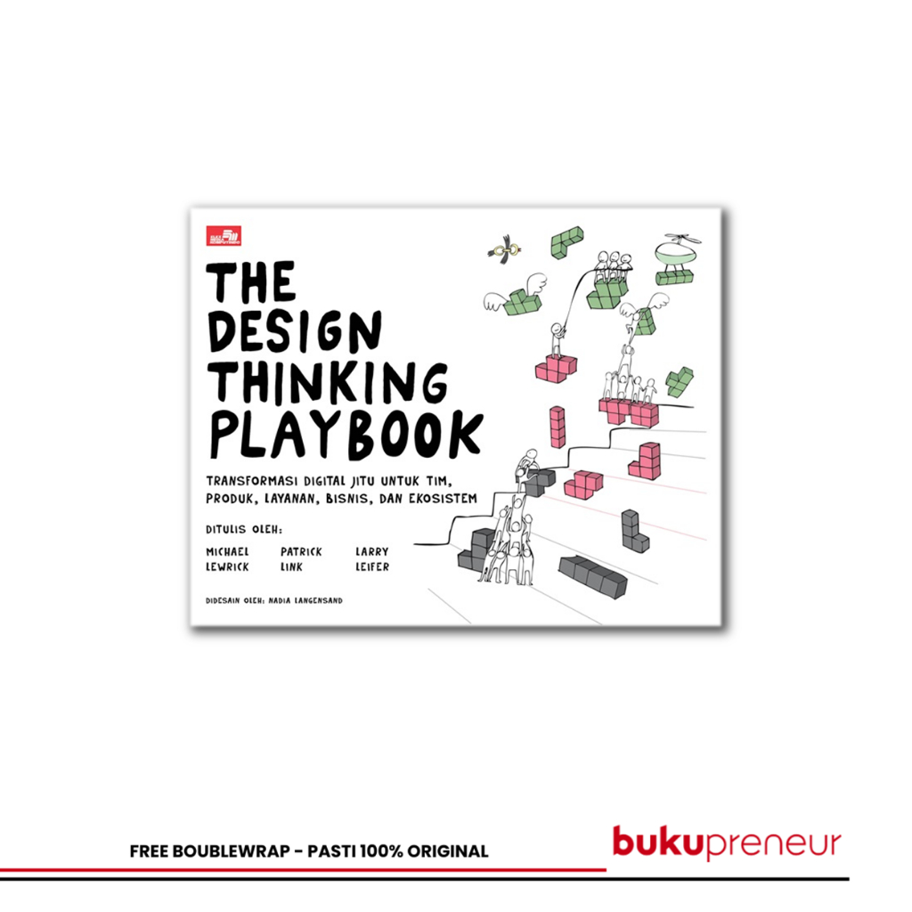 Jual Bukupreneur - The Design Thinking Playbook - MICHAEL LEWRICK ...