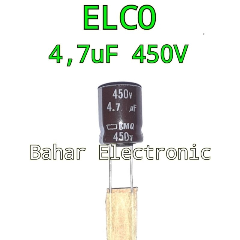 Jual Kapasitor Elco 4,7uF 450V | Shopee Indonesia