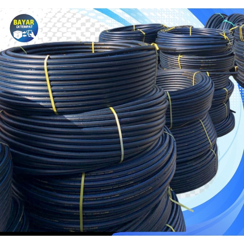 Jual pipa HDPE Selang air unilon ukuran 1 inch atau 32 mm panjang 100 ...