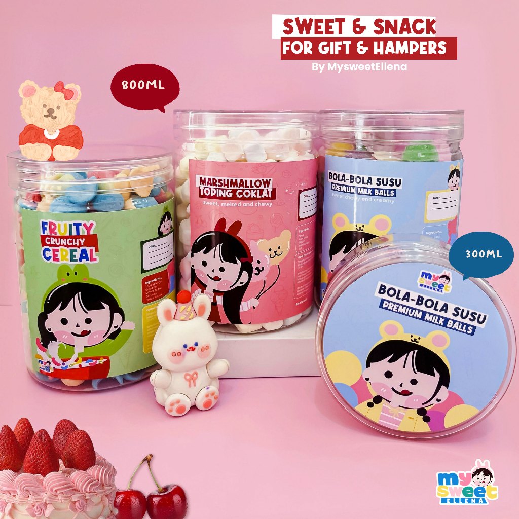Jual Sweet & Snack Gift Set - Cereal, Marshmallow, dan Bola Susu (Cocok ...