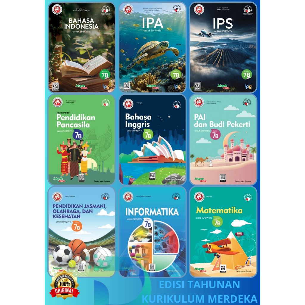 Jual Buku Lks / Pr SMP kelas 7B Semester 2 penerbit Intan Pariwara KURIKULUM MERDEKA 2025 ...