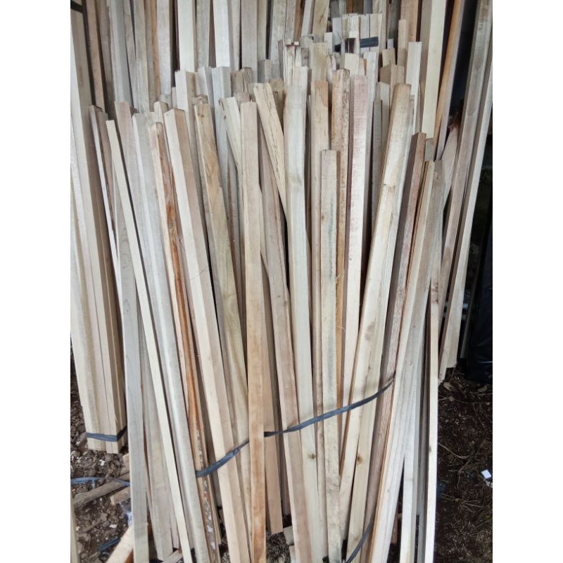 Jual KAYU RENG RENG KAYU SORTIRAN 2X3CM PANJANG 100 PAKET 10BATANG ...