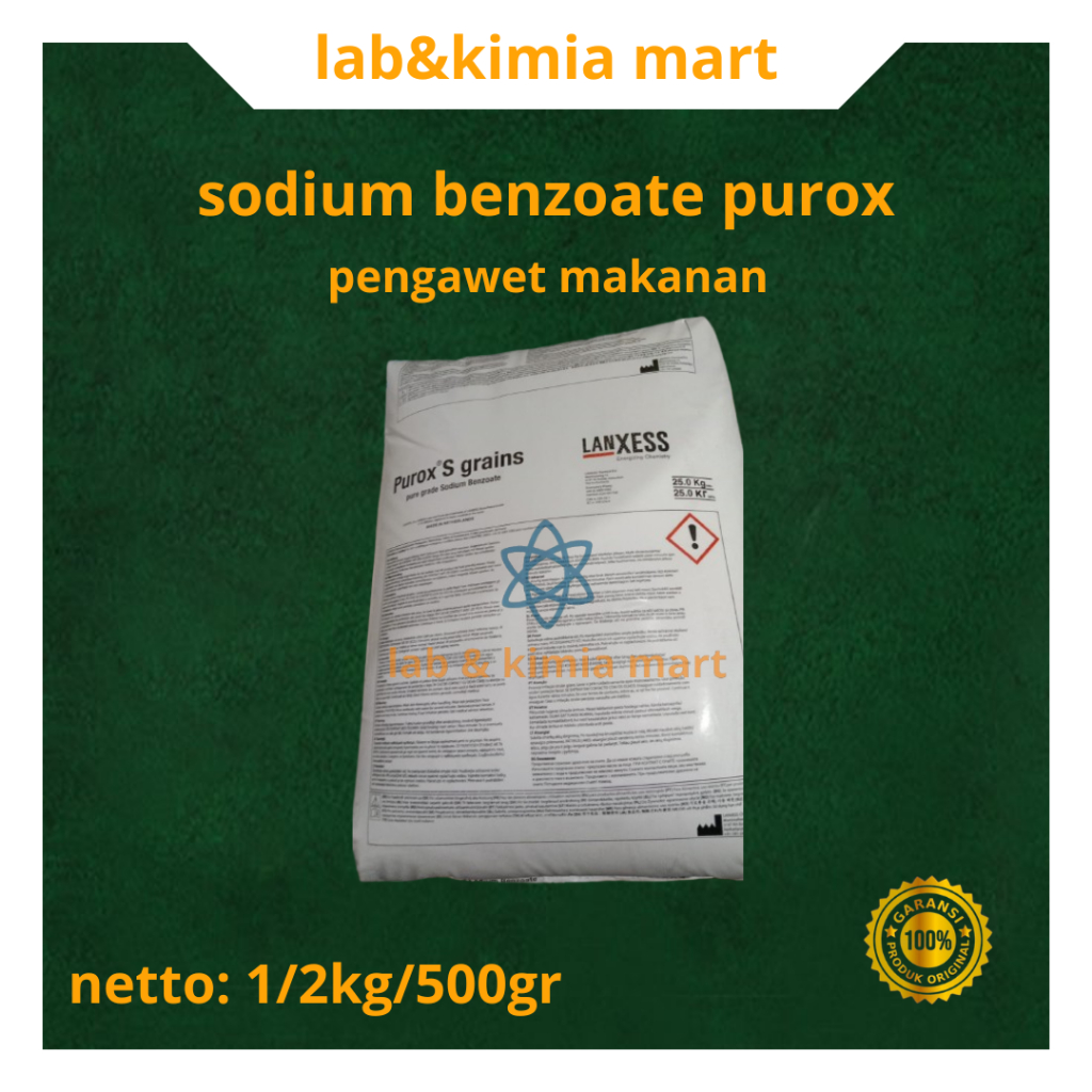 Jual Sodium Benzoate / Natrium Benzoat / benzoate purox / pengawet ...